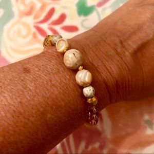 Chan Luu | Jewelry | Nwt Chan Luu Beaded Crystal Bracelet | Poshmark